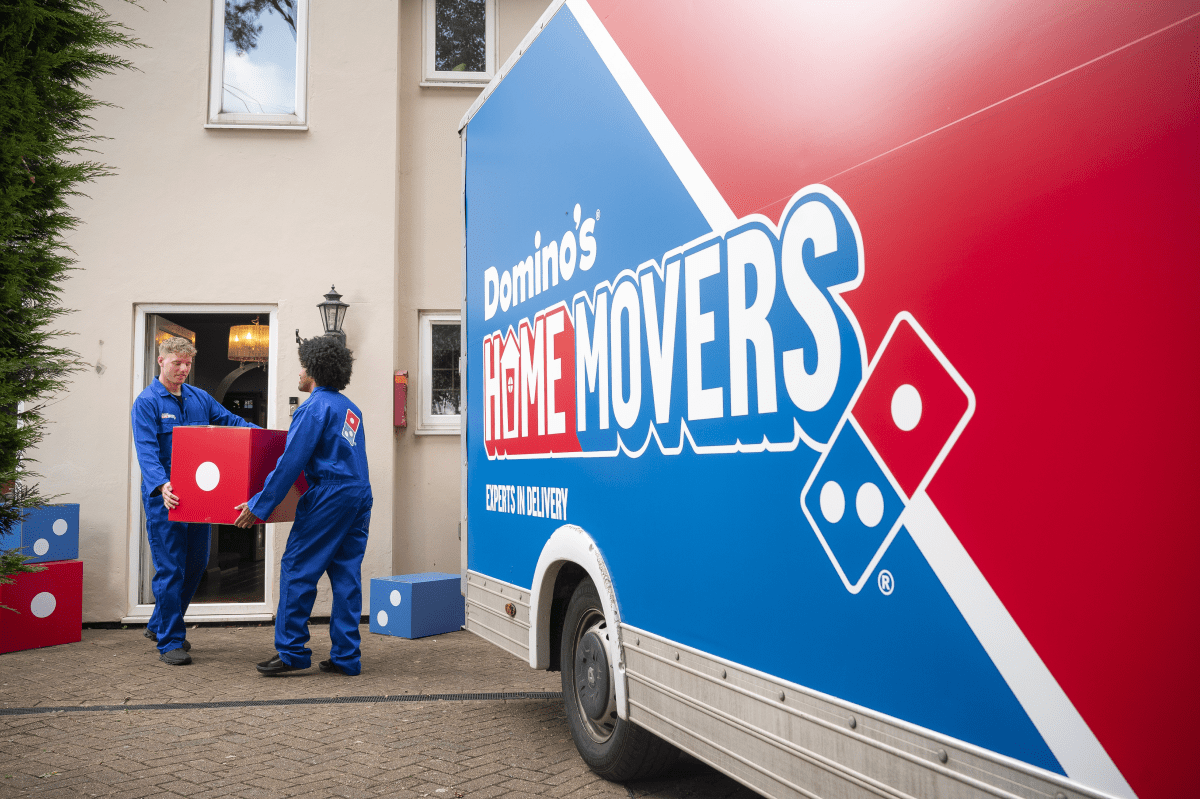 Signed, Sealed, Pizza Delivered: Domino's Launches Home Movers Service ...