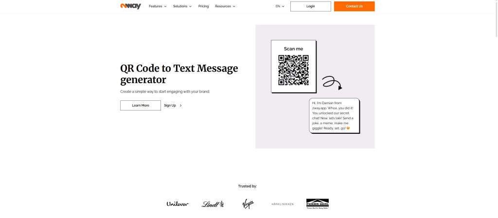 How does a qr code text message work and why is it becoming a hit in ...